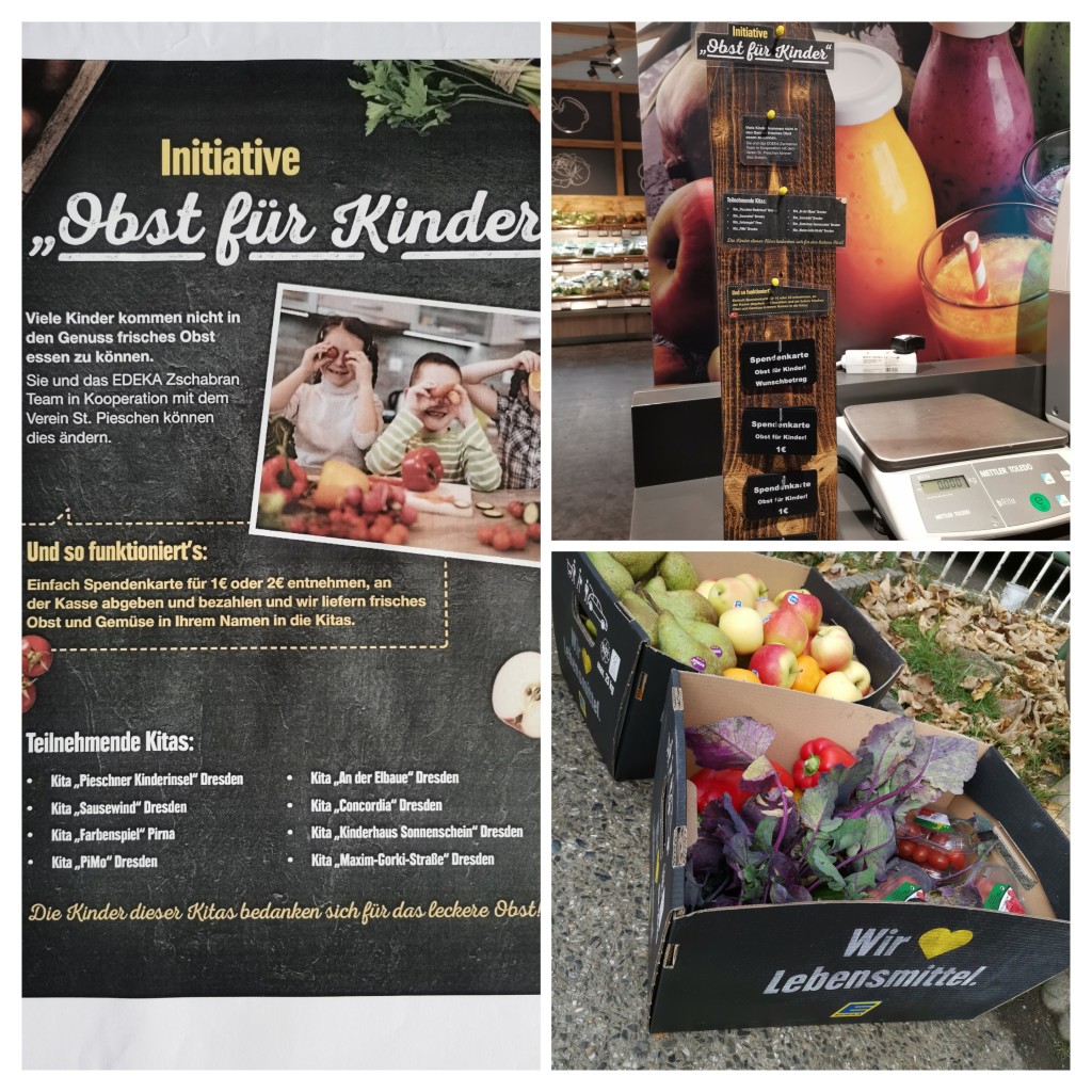 Initiative "Obst für Kinder" - Kita "An der Elbaue" Dresden